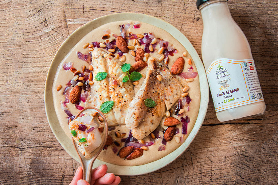 Sea Bream Tajine with Tarator – Terroirs du Liban - EU